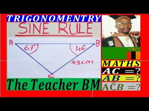 THE SINE RULE FORMULA