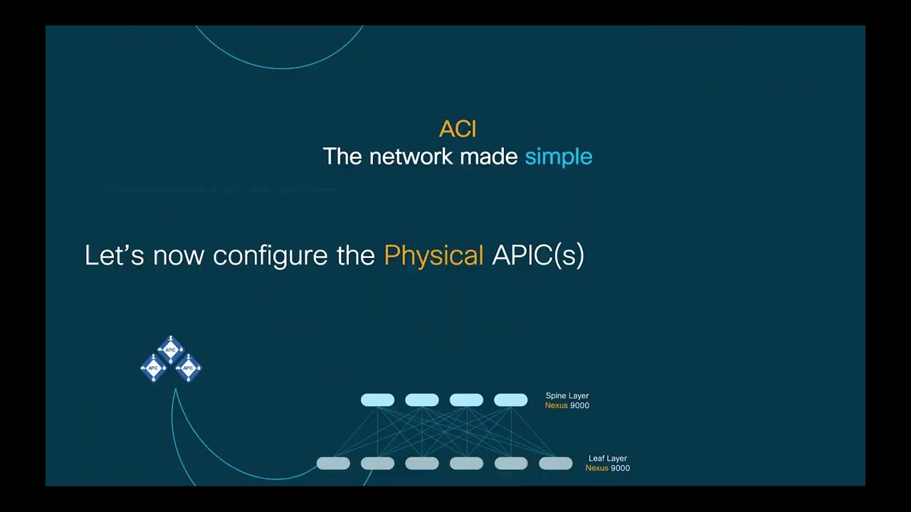 #Module 1  #Episode 2  #Initial APIC Installation #ACI