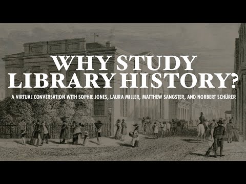 Why Study Library History? [Congregational Library] – LHRT NEWS AND NOTES
