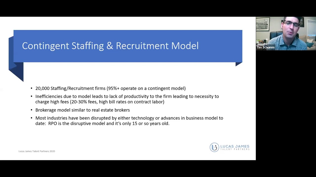 Contingent Staffing & Recruitment Model
