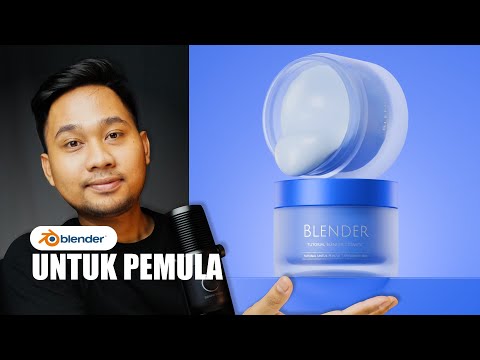BLENDER TUTORIAL UNTUK PEMULA | 3D PRODUCT REALISTIC