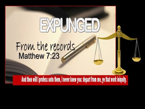 "workers Of Iniquity, I Never Knew You": The Meaning Of Matthew 7:22-23