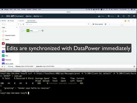 API Policy Development with DataPower in API Connect Toolkit