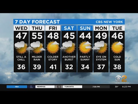 New York Weather: CBS2 11/30 Evening Forecast at 6PM