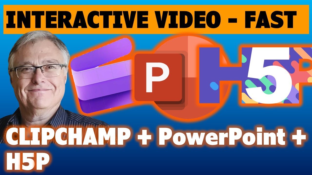 Interactive Videos with Clipchamp + PowerPoint + H5P (Fast Workflow)