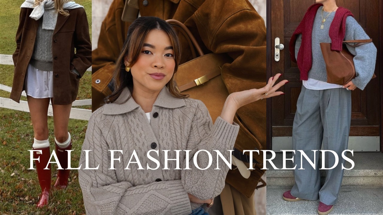 10 EASY FALL TRENDS TO TRY! Simple ways to elevate your wardrobe and dress on trend this season!
