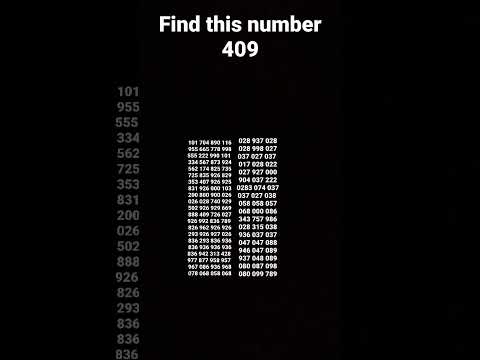 Find this number 409