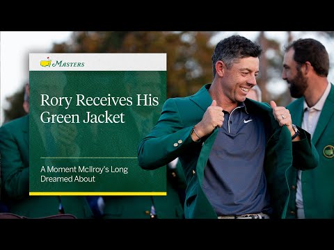 The 2025 Green Jacket Ceremony | The Masters
