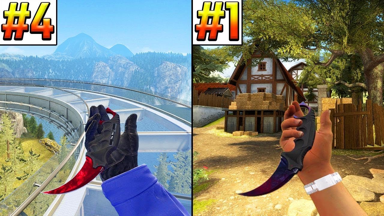 Top 5 Most Popular CSGO Workshop Maps