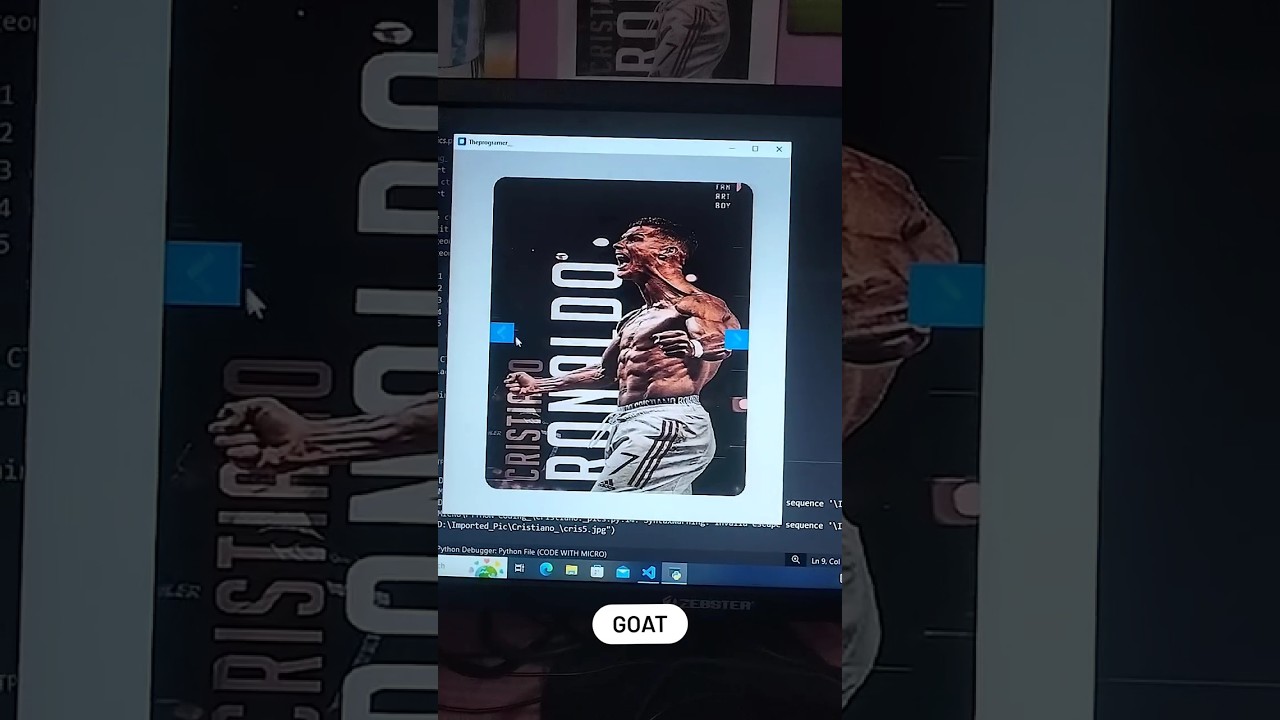 CTKCarousel and Customtkinter in python @Pawansrikanth_2005 #pawansrikanth #pythoncode #python