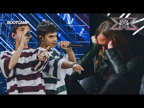 La reazione di Manuel Agnelli a “Smells Like Teen Spirit” dei Potara | X FACTOR 2024 BOOTCAMP