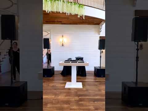 Wedding DJ setup views 🙌🏻#dj #weddingdj #dallasdj #clubdj