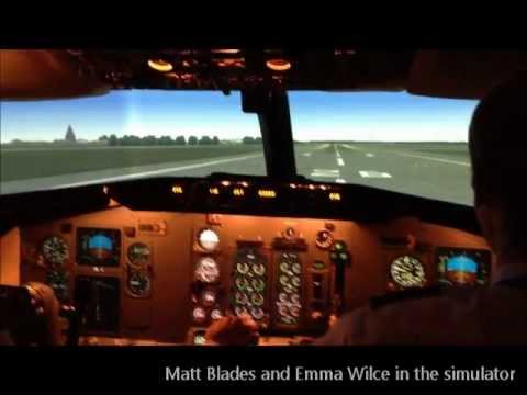 First time in the 737-300 fixed based sim | Captain Matt