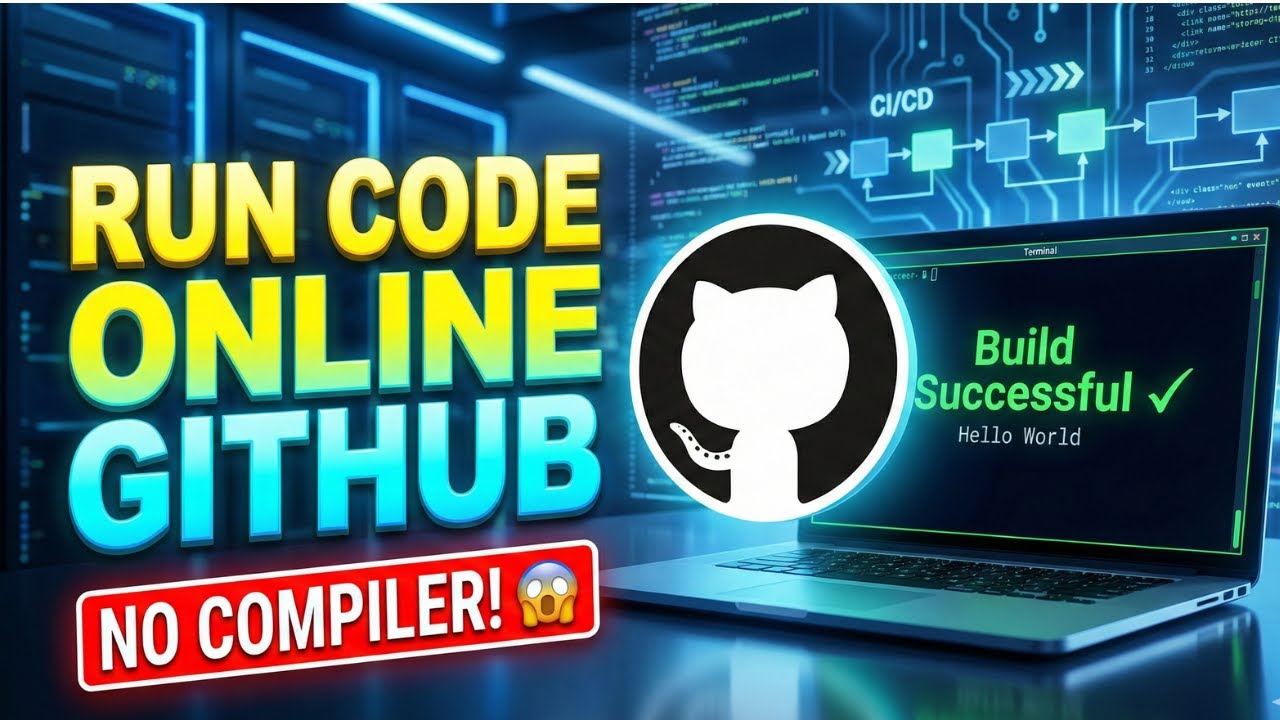Use GitHub as a FREE Online Compiler (Beginner Friendly)