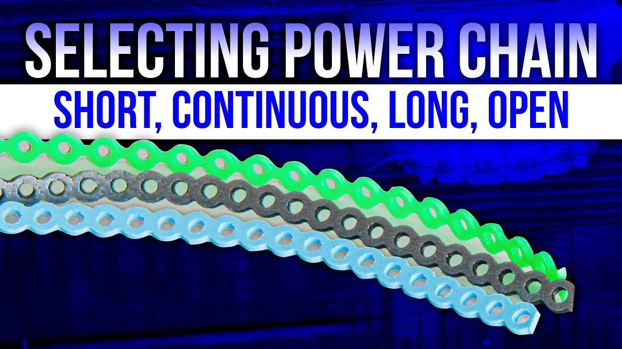 Selecting Power Chain, Short, Continuous, Long, Open..etc
