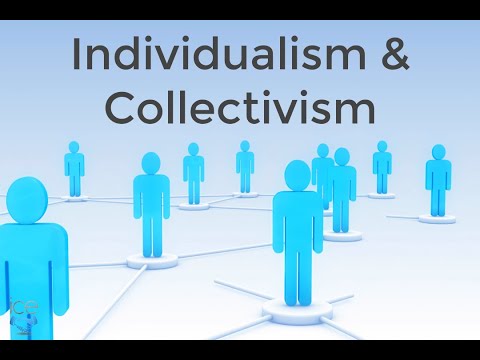 Individualistic and Collectivist Cultures