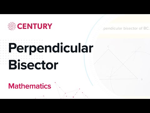 Perpendicular Bisector | Mathematics GCSE | Foundation