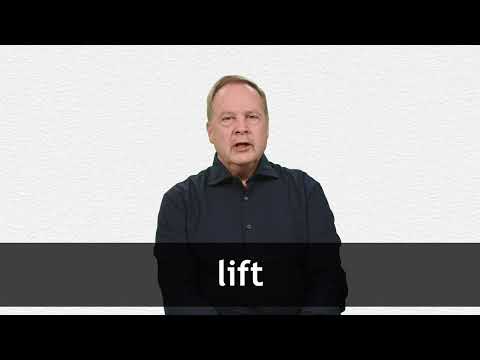 LIFT definition and meaning | Collins English Dictionary