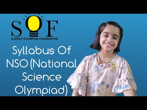 Class 1 Science Olympiad 2023-24 Syllabus | SOF NSO Syllabus Class 1 | Syllabus Science Olympiad