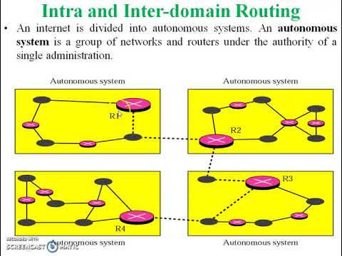 Classification of Routing Unicast Protocol (Computer Network) | Routing protocol classification
