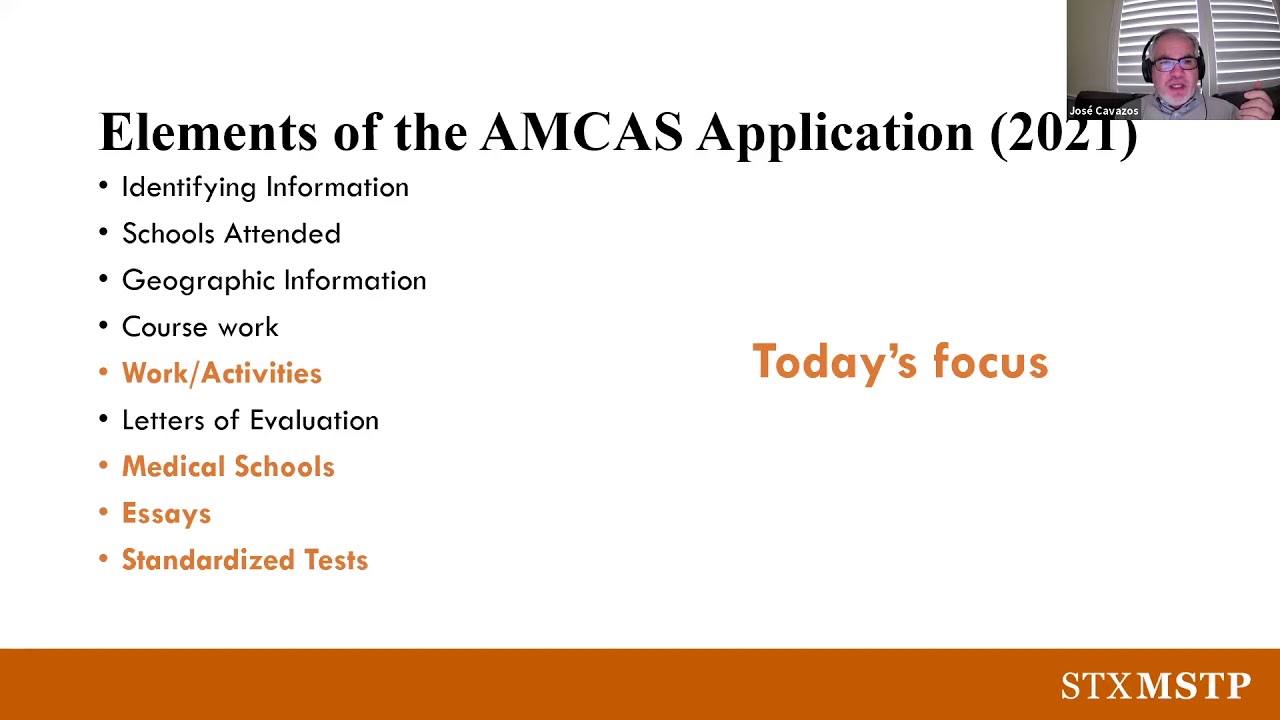 MD/PhD Program Admissions: Elements of the AMCAS Application