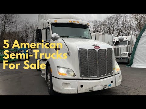5 American Semi Trucks for Sale