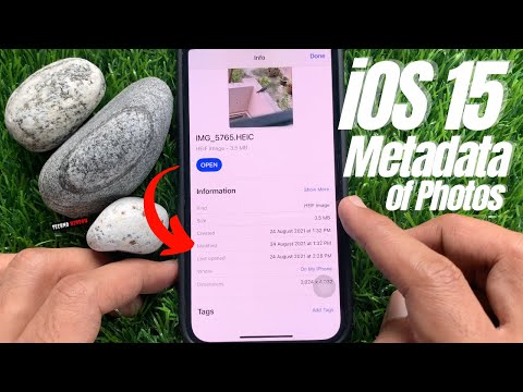 How to View Metadata of Photos on iPhone iOS 15