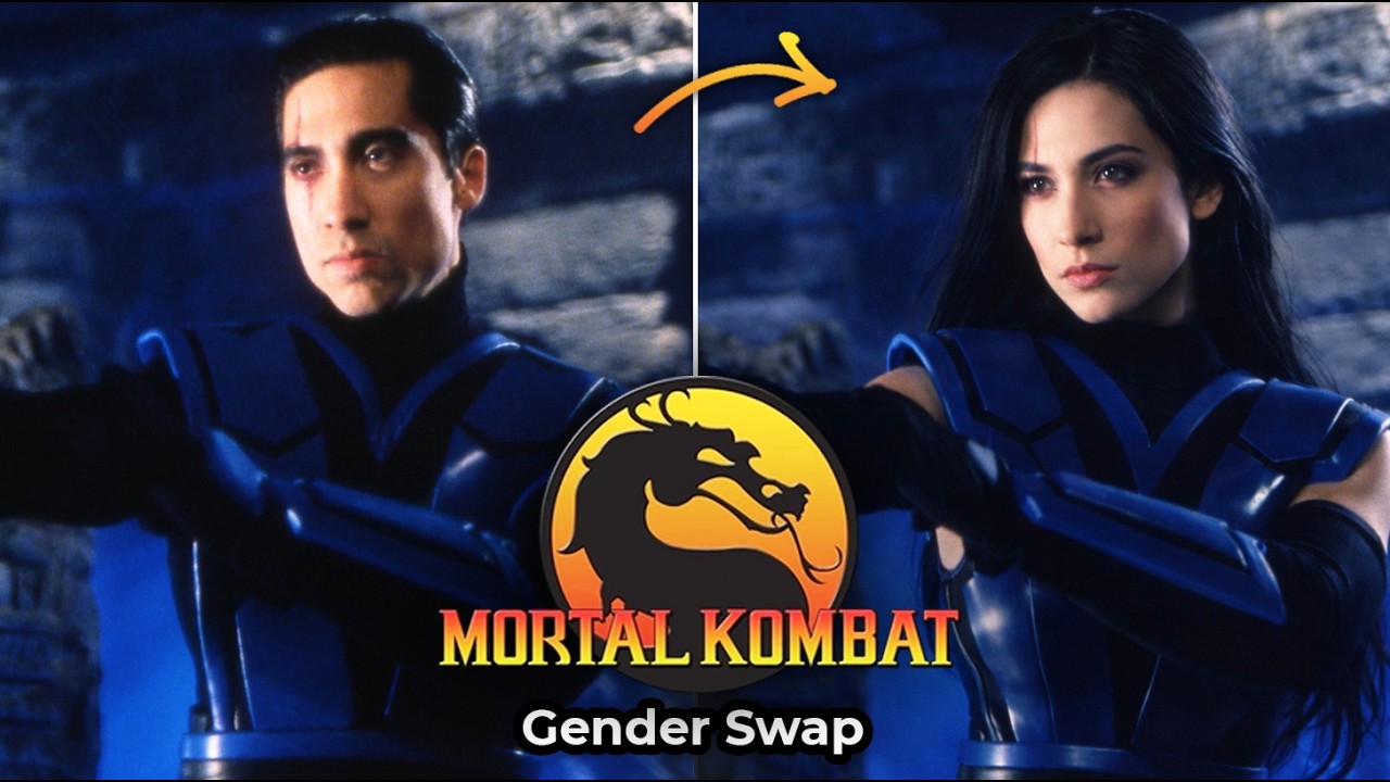 What If Mortal Kombat Swapped Genders? | Amazing AI Transformations (1995)