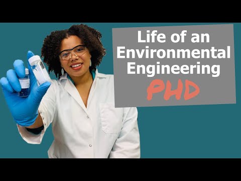 Getting a PhD in Environmental Engineering