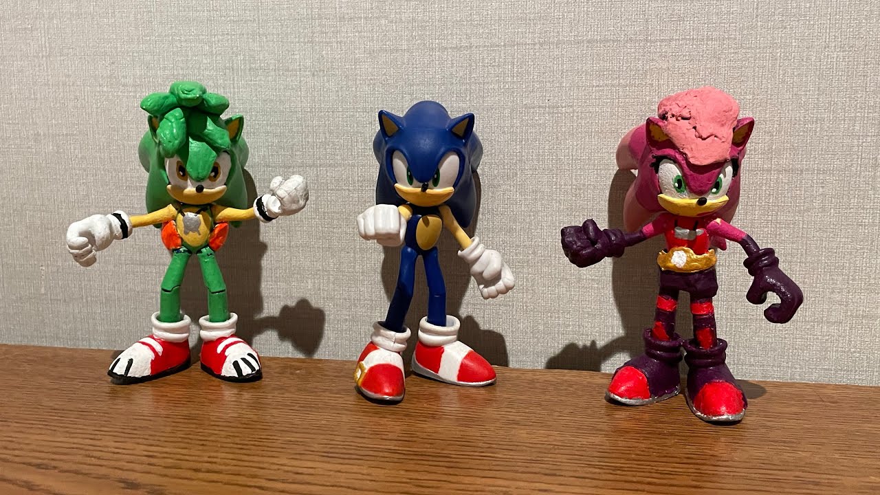 Manic and Sonia the Hedgehog Jakks Pacific Custom