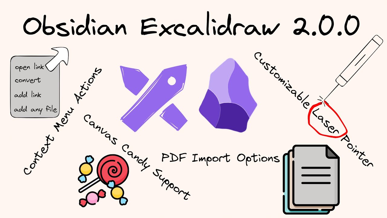 Exploring New Features in Excalidraw for Obsidian 2.0.0 | Galaxy.ai
