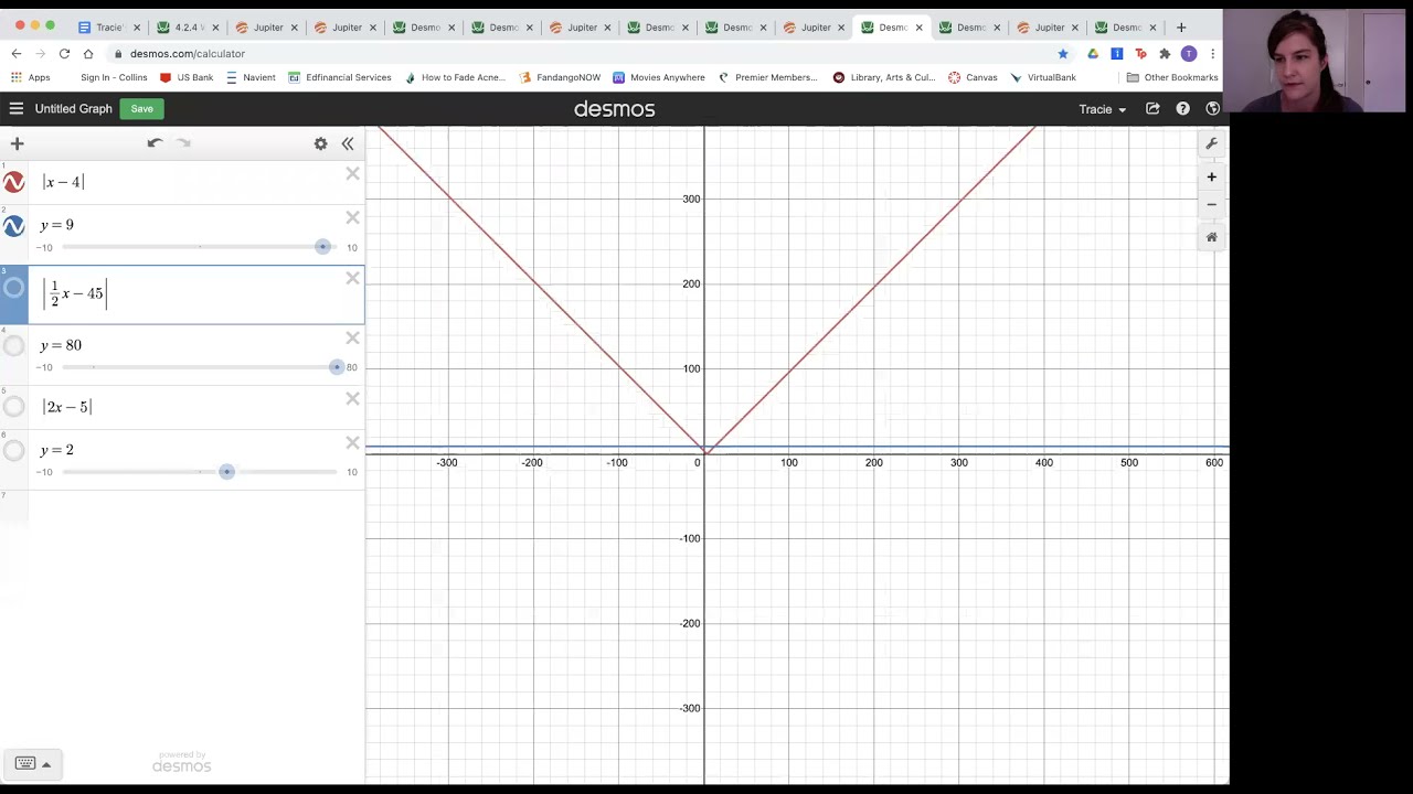 Chapter 4 Review and 4.2.4 Desmos