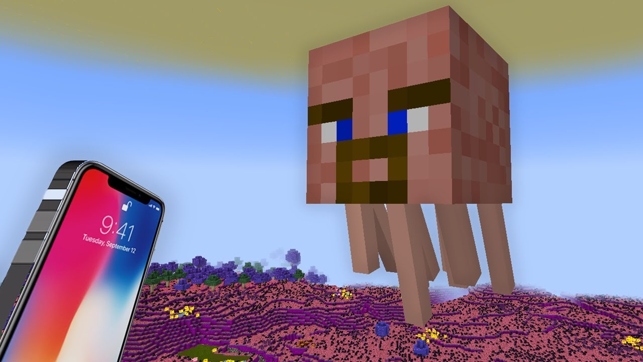 Minecraft, but we destroyed the textures