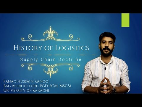 History of Logistics - Origin - First use of word Logistics - Urdu-Hindi-SCM