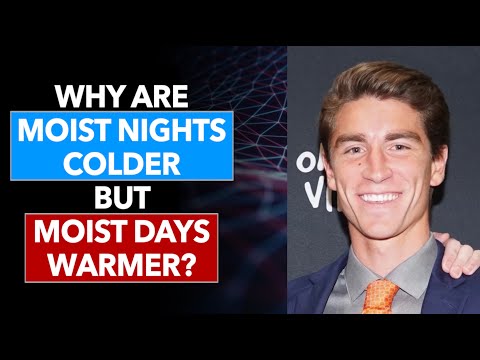 Why Do Moist Nights Feel Colder… But Moist Days Feel Hotter?