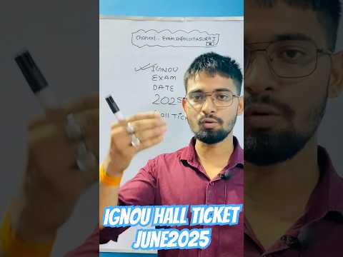 How to View Your IGNOU Hall Ticket