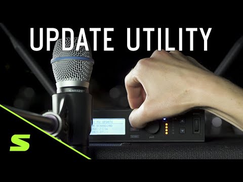 Shure Update Utility - How To Update Firmware