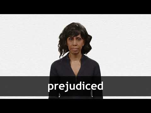 PREJUDICED definition and meaning | Collins English Dictionary