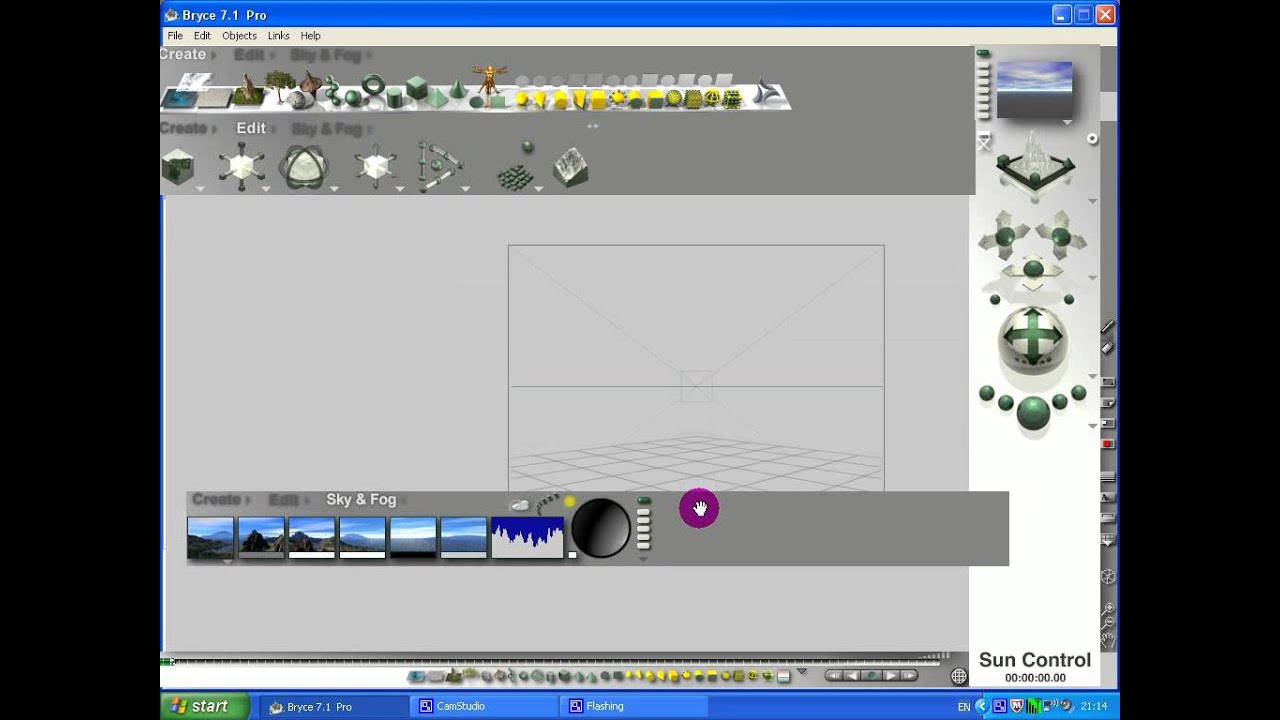 Customizing the Bryce Interface (Beginners Tutorial)