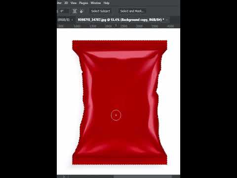 Chips 🍟 packet mockup easily in realistic way in photoshop 2022