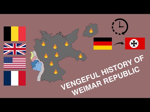 Weimar Republic Every Year (1919-1933) Map