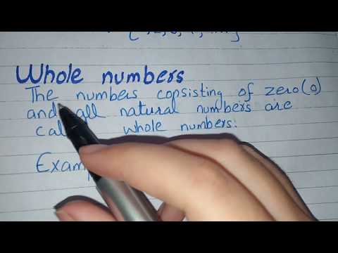 Whole Numbers | definition | Basic Math Concept