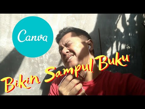 Tutorial desain cover buku A5 pakai Canva Android
