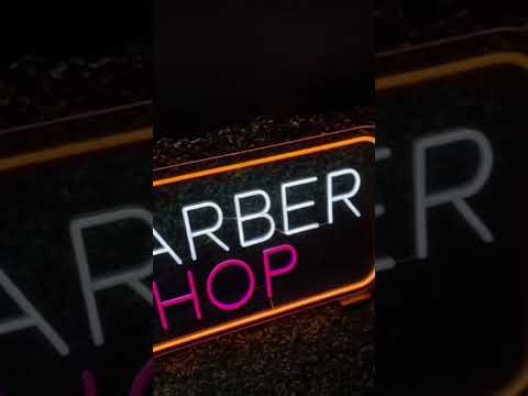 NEON LOGO | BARBERSHOP