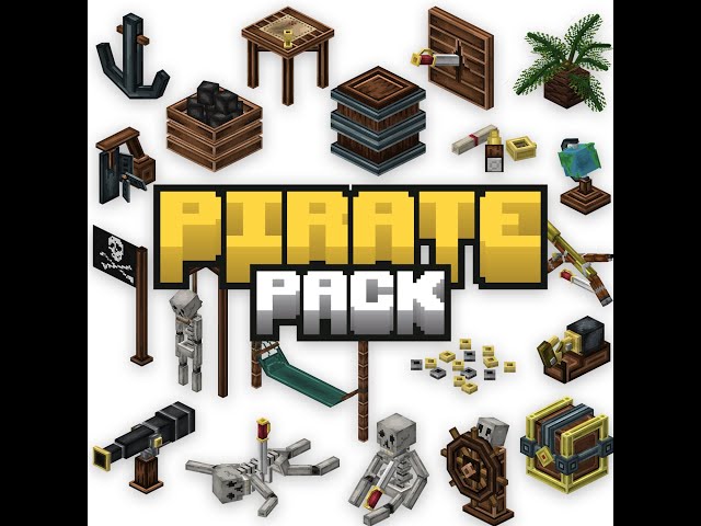 Pirate Decoration Volume 1 Minecraft Texture Pack