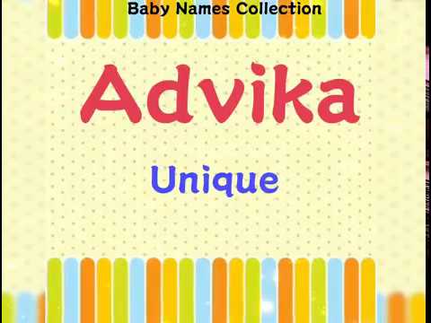 Unique Baby Girl Names Starting With A