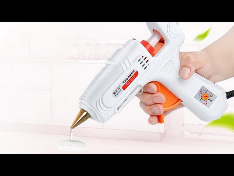 CROWN CR-150 WATT Temperature Control Glue Gun with Copper Nozzle