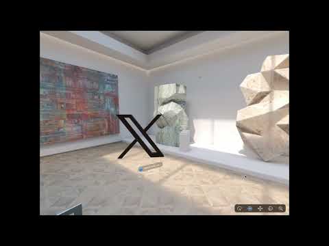 Apple Vision Pro Demo of SVG Files into AR 3D Logos with AR Code | ar-code.com