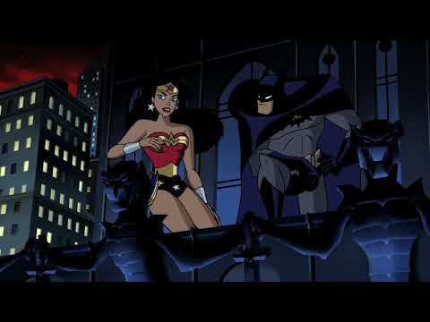 Batman and Wonder woman stake out