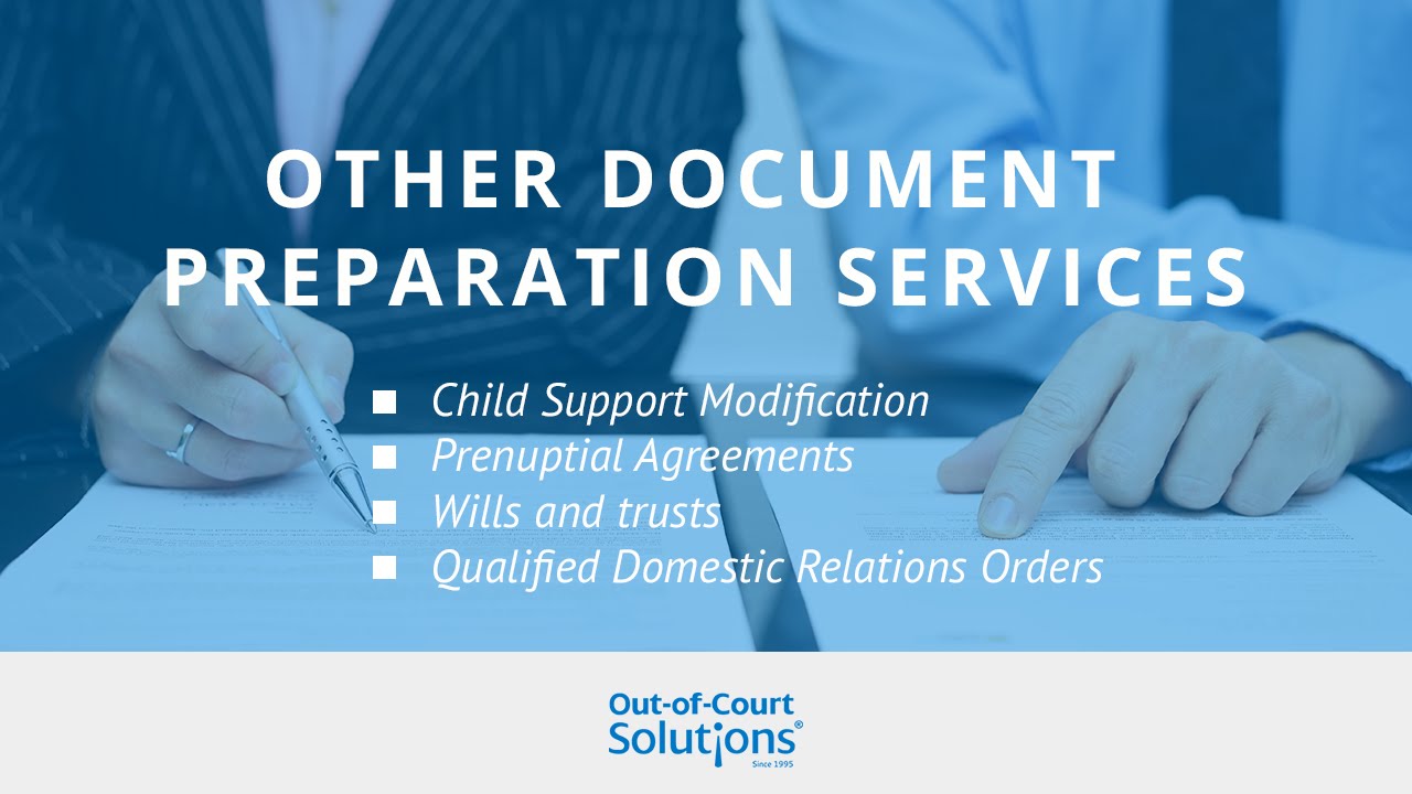 Other Document Preparation Services